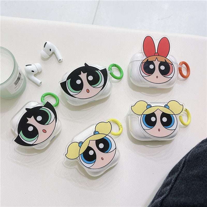 Powerpuff Girls with Keyring Premium AirPods 3 Shock Proof Cover ...