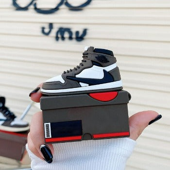 Air Jordan 1 x Travis Scott 'Mocha' Premium AirPods Pro Case Shock Pro ...