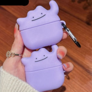 3D Pokemon 'Ditto' AirPods Case Shock Proof Cover – Fandom Pods