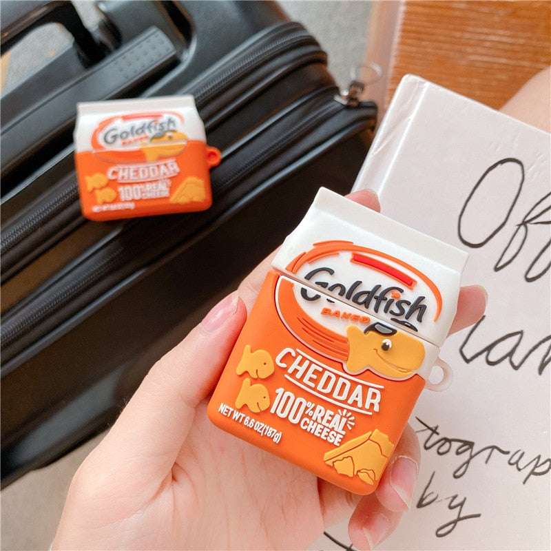 Cheese Cheddar Premium AirPods 3 Shock Proof Cover – Fandom Pods