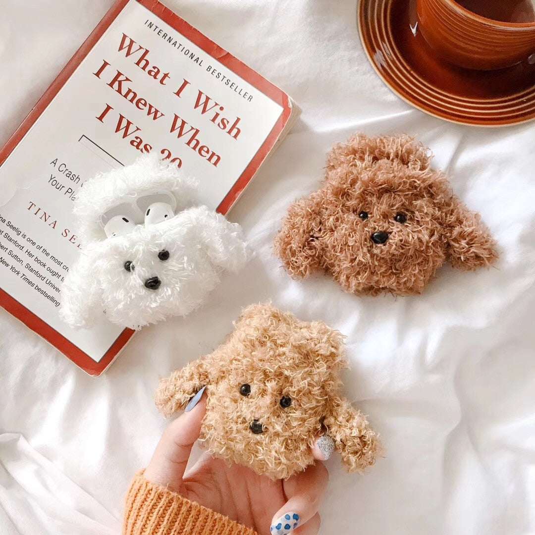 Fuzzy Toy Poodle Premium AirPods 3 Shock Proof Cover – Fandom Pods