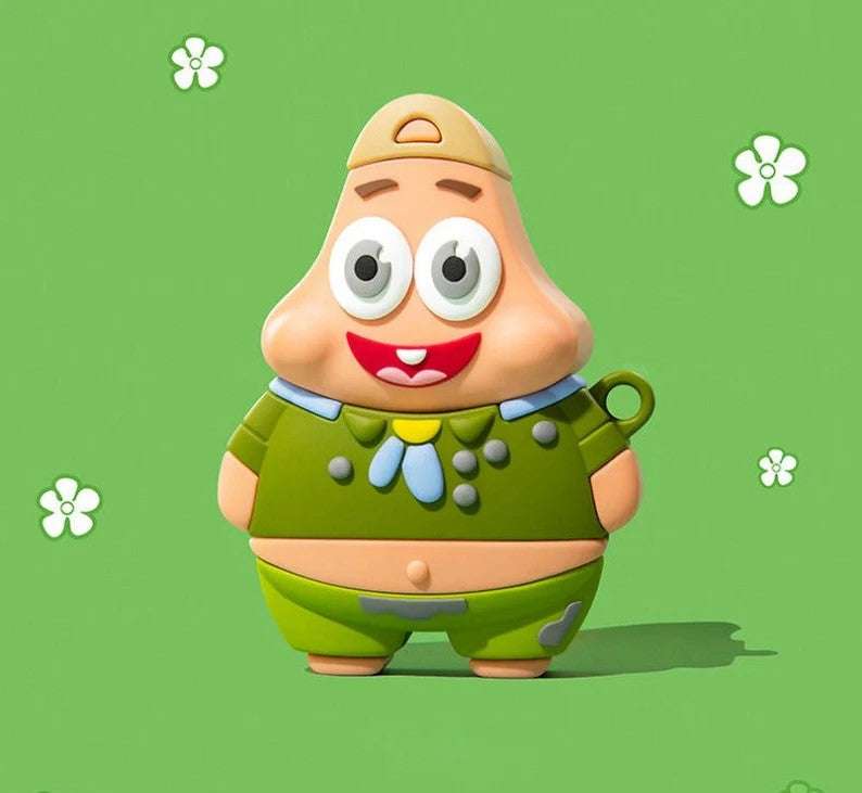 Spongebob 'Patrick Boy Scout' Premium AirPods 3 Shock Proof Cover ...